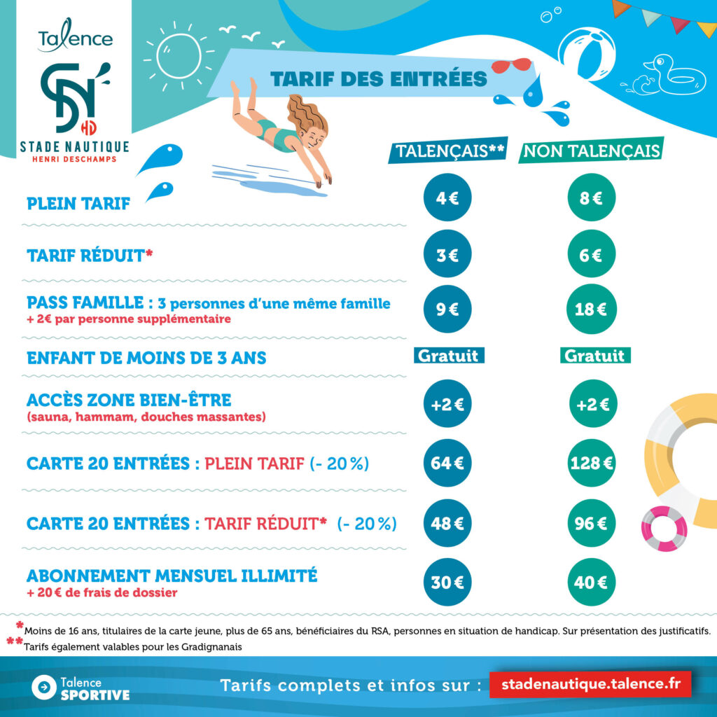 Piscine municipale - Ville de Talence